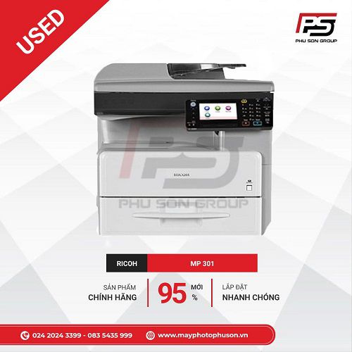 Ricoh Aficio MP 401SPF | Máy photocopy Bãi |Phú Sơn Group